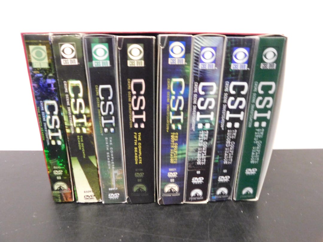 CSI Series 1-7 Crime Scene Investigation DVD Set Seasons 1, 2, 3, 4, 5 ...
