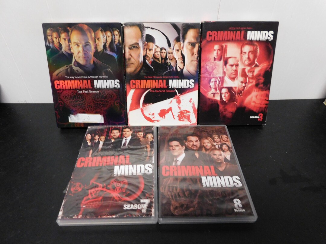 Criminal Minds Box Sets TV Series Dvd Lot Season 1, 2, 3, 7, & 8 - Etsy