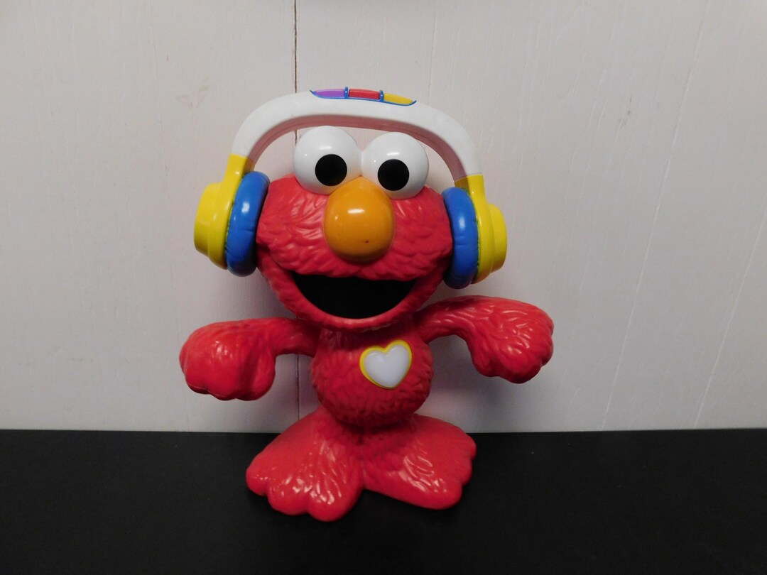Sesame Street Let's Dance Elmo 12" Elmo Toy Sing Dances Lights Up - Etsy