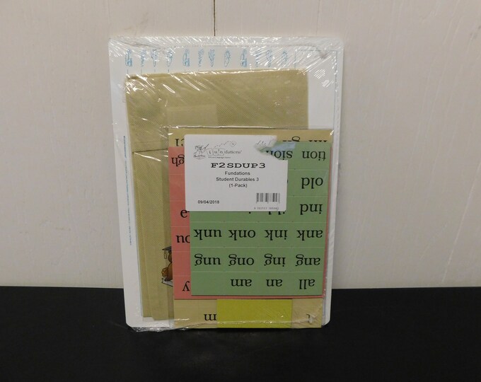 Wilson Reading System Fundations Student Durables 3 Letter Board ...