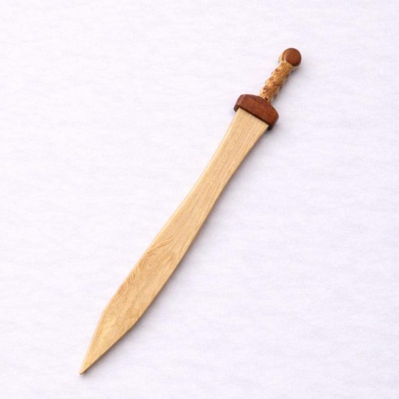 Wood Sword Cnc File - Etsy