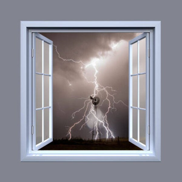 Lightning Strike Decals - Etsy