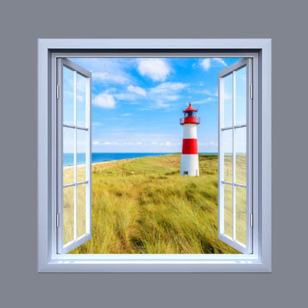 Lighthouse Decal - Etsy