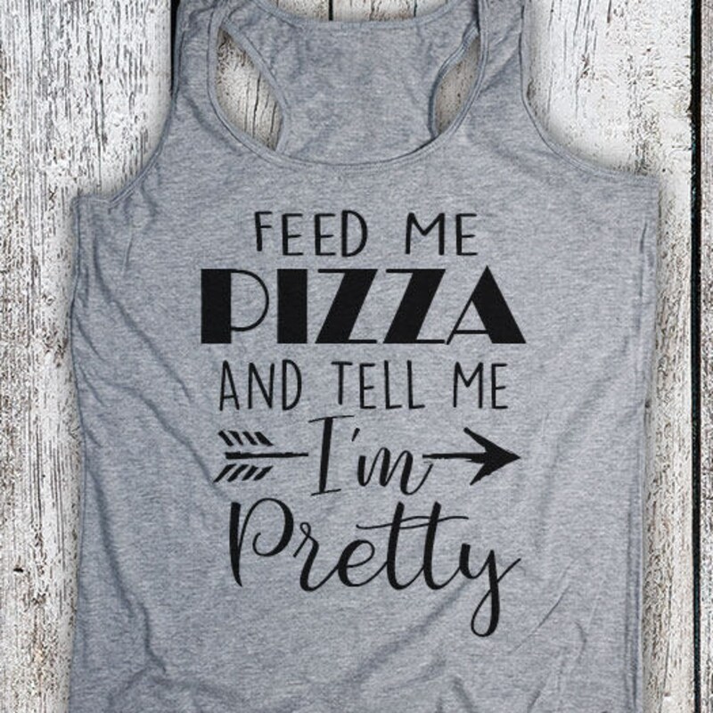 Pizza Tank Top - Etsy