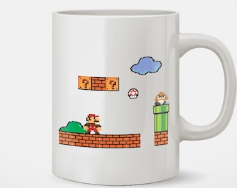Super Mario Bros Coffee Mug - Etsy