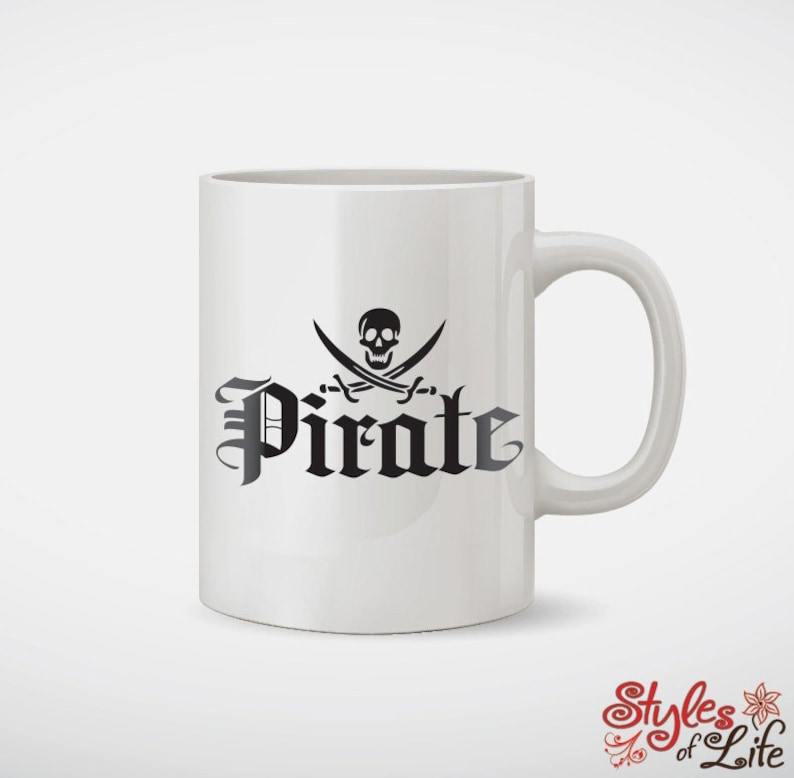 Pirate Coffee Mug - Etsy