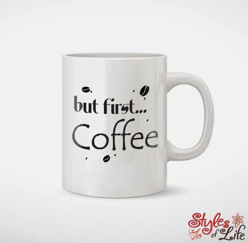 But First Coffee Mug - Etsy
