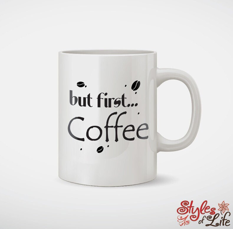 But First Coffee Mug - Etsy