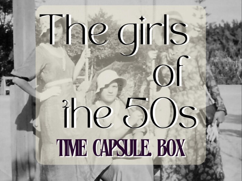 The Girls of the 50s Vintage Mystery Box - Etsy
