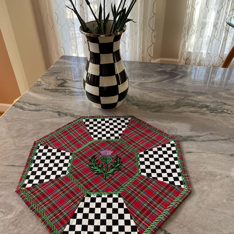 Octagon Table Topper - Etsy