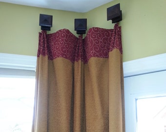 Fan Pleat Curtains - Etsy
