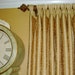 Gathered Tab Top Curtain Panel - CUSTOM - Etsy