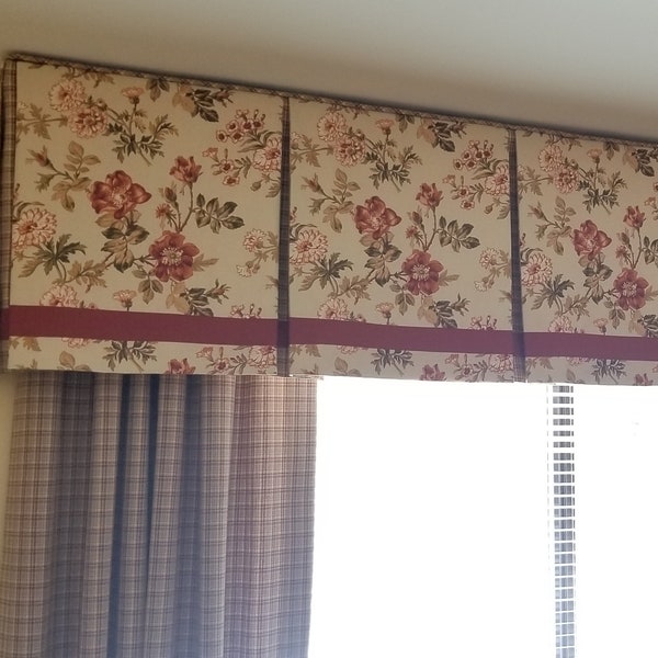Box Pleat Valance - Etsy