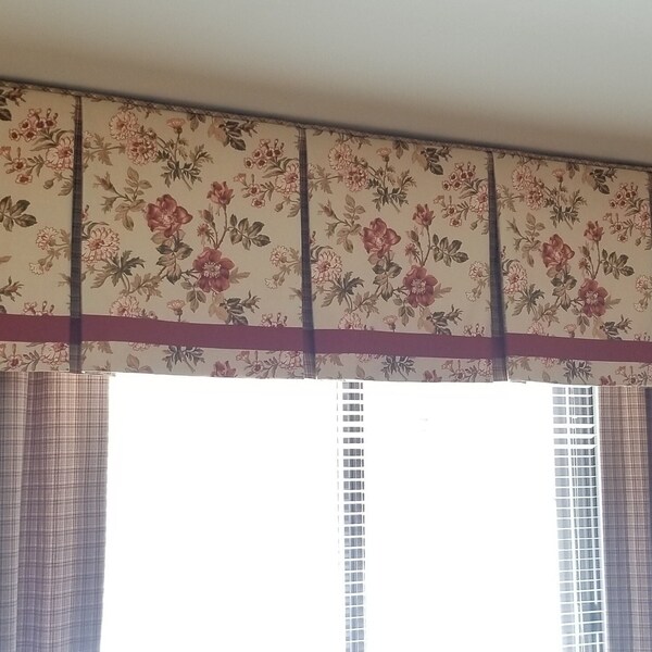 Box Pleat Valance - Etsy