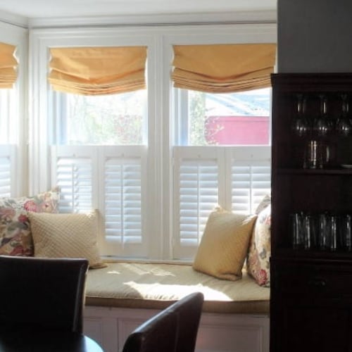 Faux Relaxed Roman Shade Valance Custom Window Treatment - Etsy