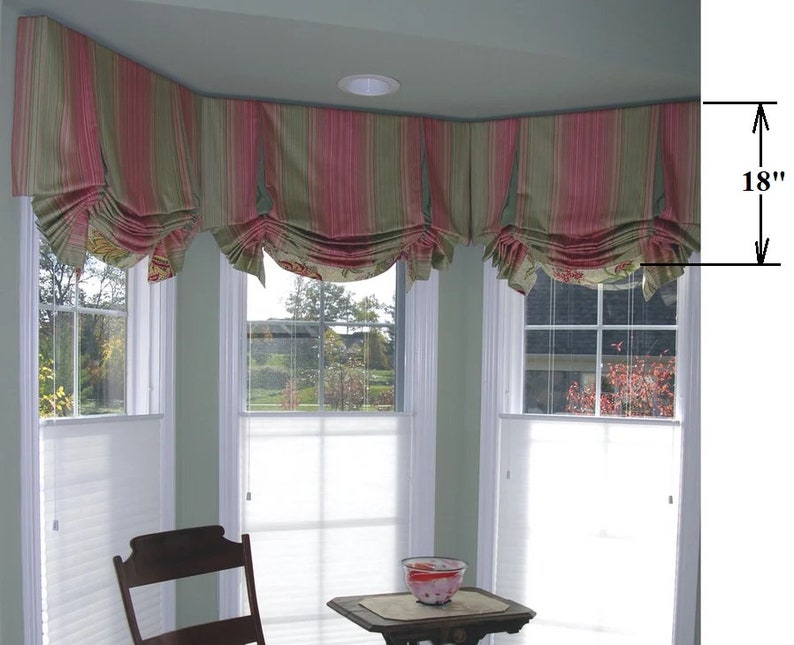 Custom Window Treatments LONDON VALANCE (mock Shade)-made to Order ...