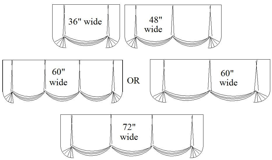 Custom Window Treatments LONDON VALANCE mock Shademade to - Etsy