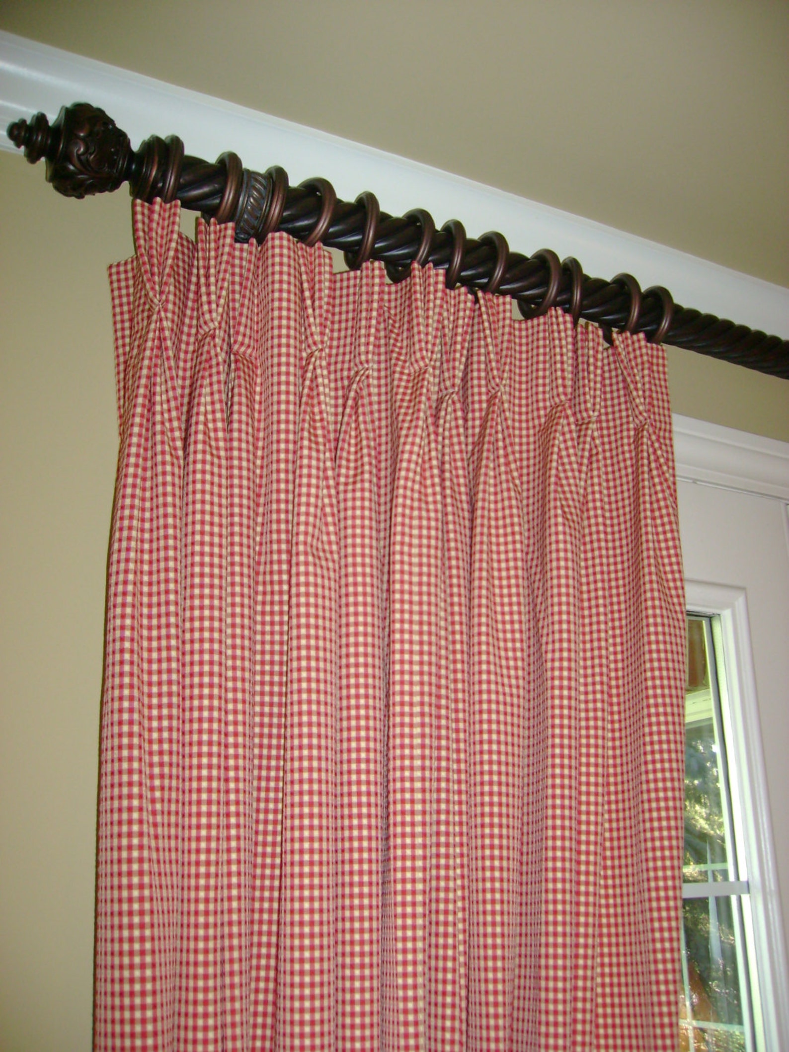 Custom PINCH PLEAT DRAPES Curtains - Etsy