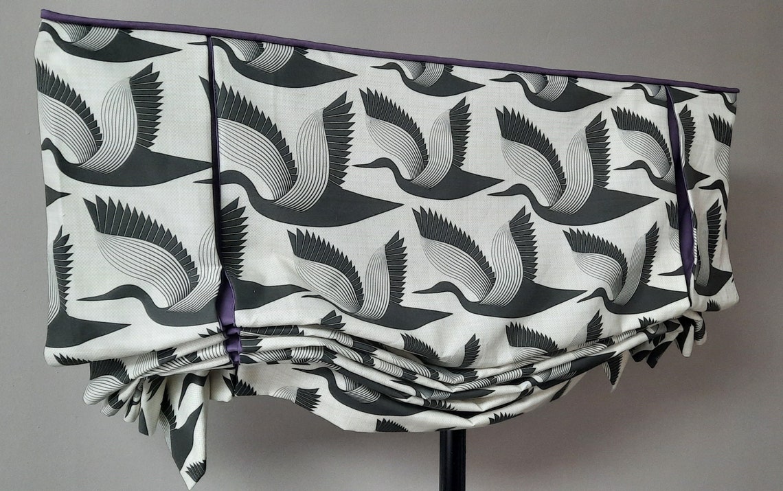 London Valance CUSTOM WINDOW TREATMENT your Fabricmy Lining - Etsy