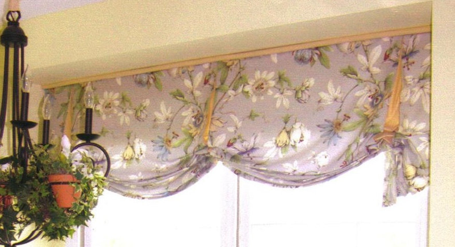 London Valance CUSTOM WINDOW TREATMENT your Fabricmy Lining - Etsy