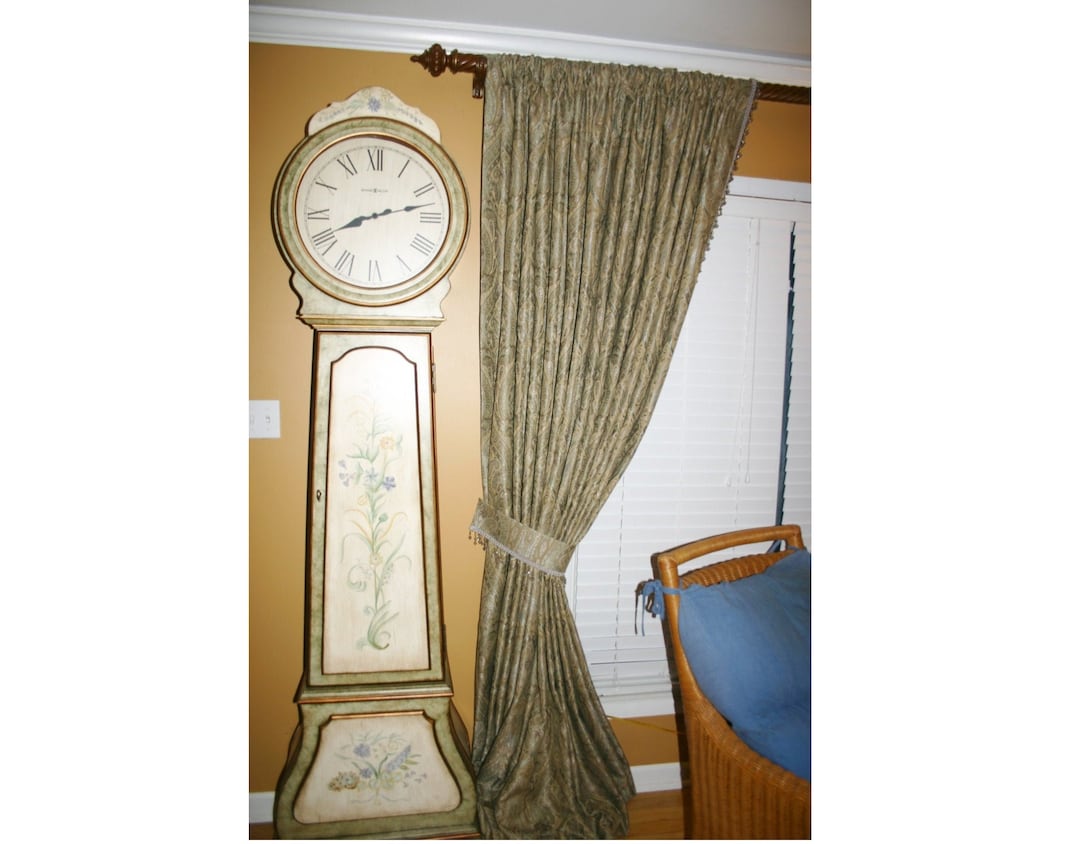 Gathered Rod Pocket Drapery Curtain Panels - CUSTOM - Etsy