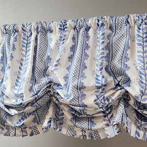 Custom Casual Kingston Empire Valance (your Fabric, My Lining) - Etsy