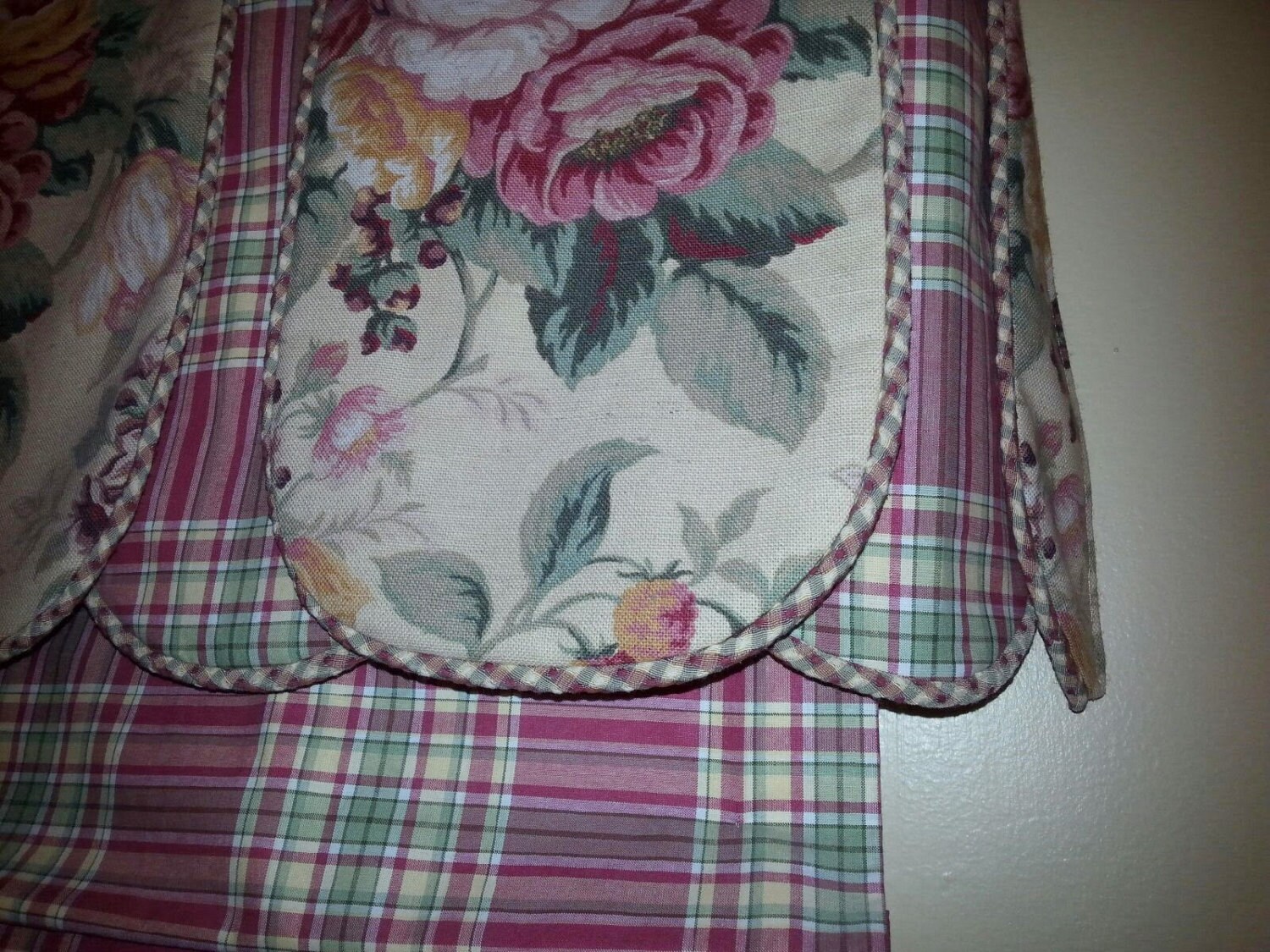 Shaped Valance CUSTOM MADE Window Treatments with Your Fabric - Etsy