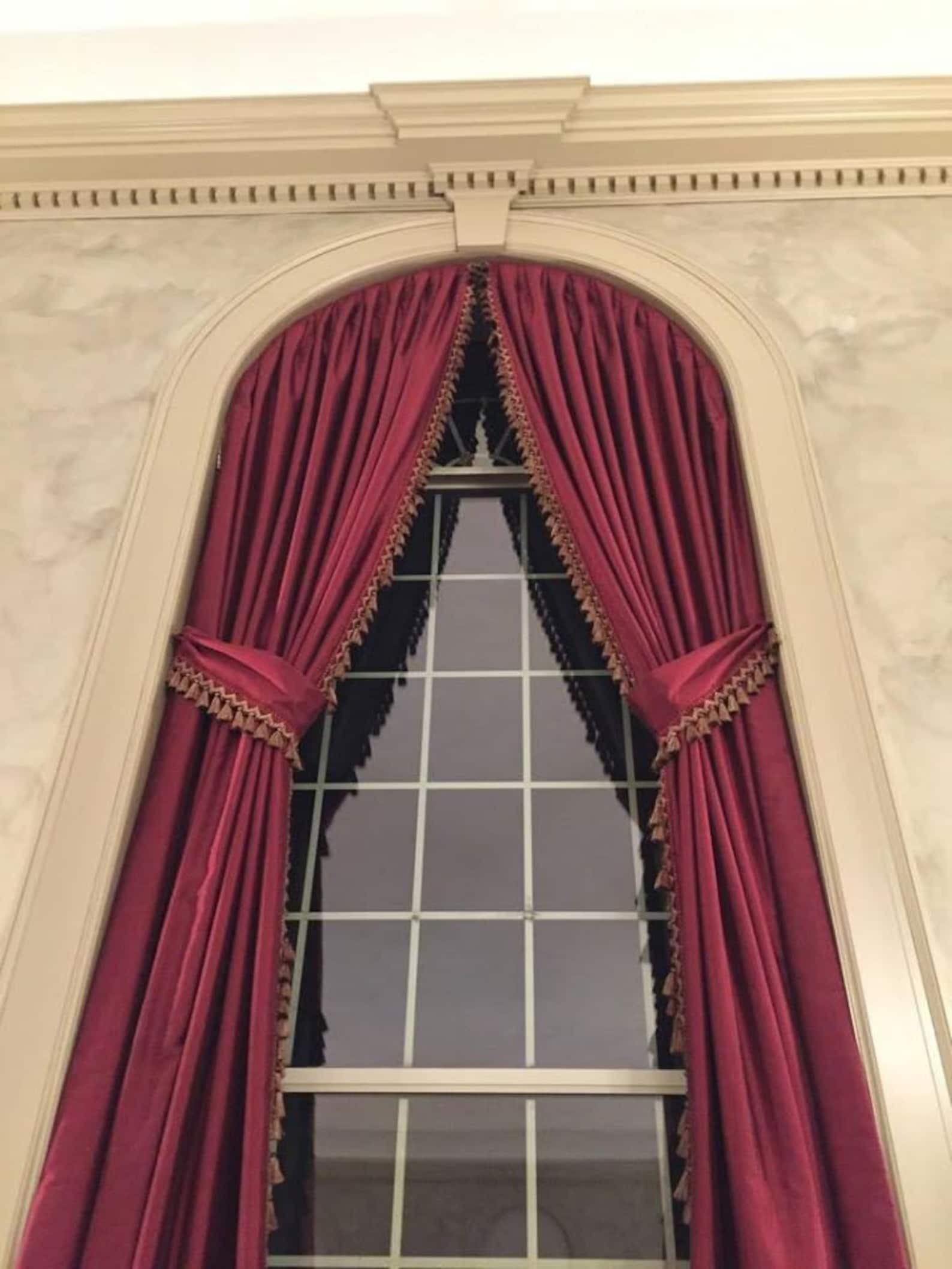 Custom ARCHED CURTAIN PANELS - Etsy