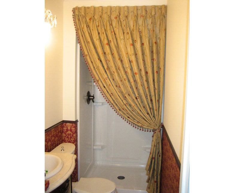 Goblet Pleat Drapery Panel Custom Made to Order - Etsy