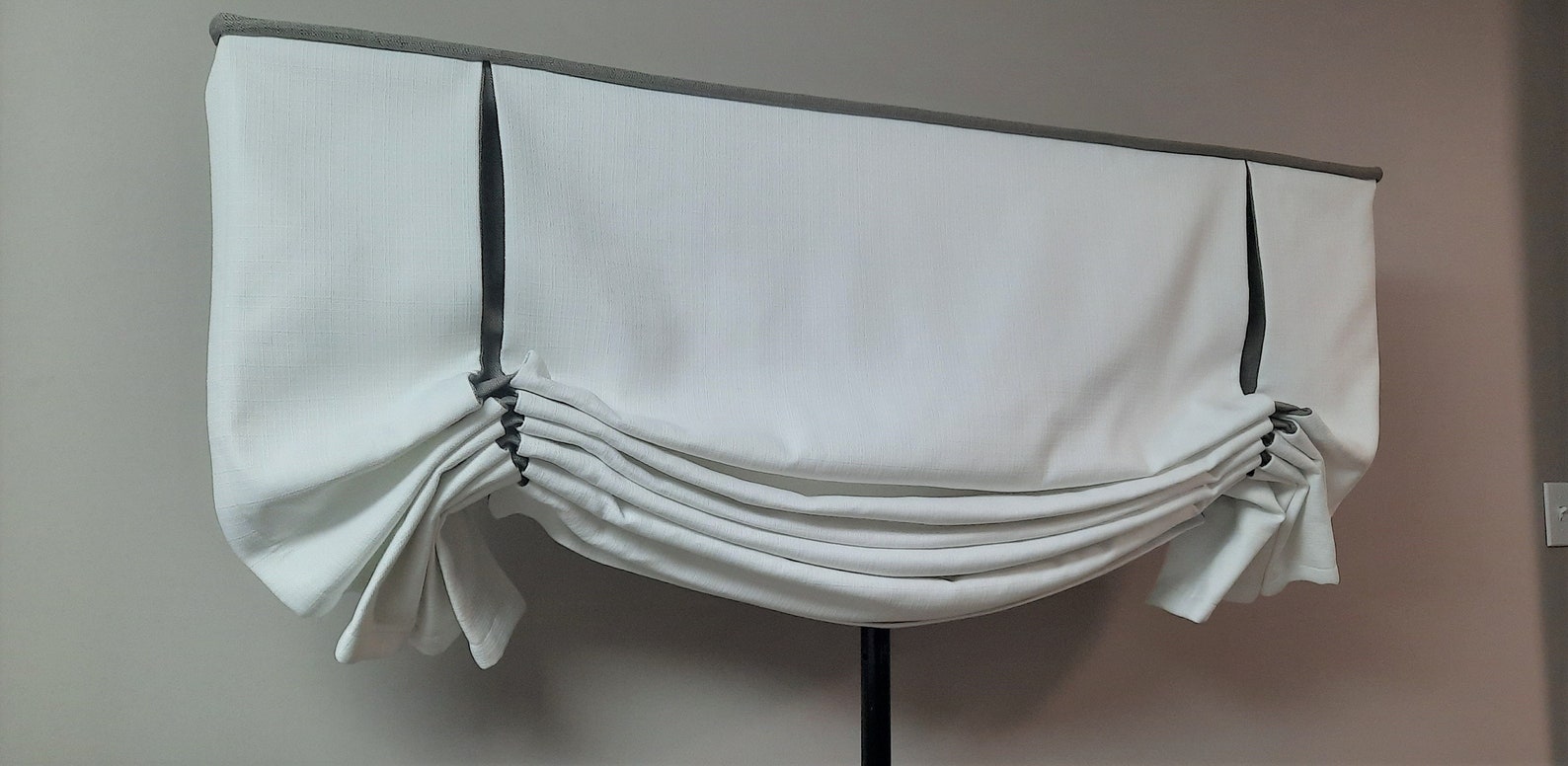 London Valance CUSTOM WINDOW TREATMENT your Fabricmy Lining - Etsy