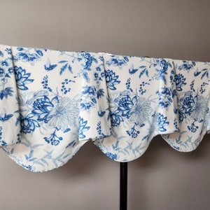 Custom Pleated Balloon Valance Made to Order my Fabric OR Yours - Etsy