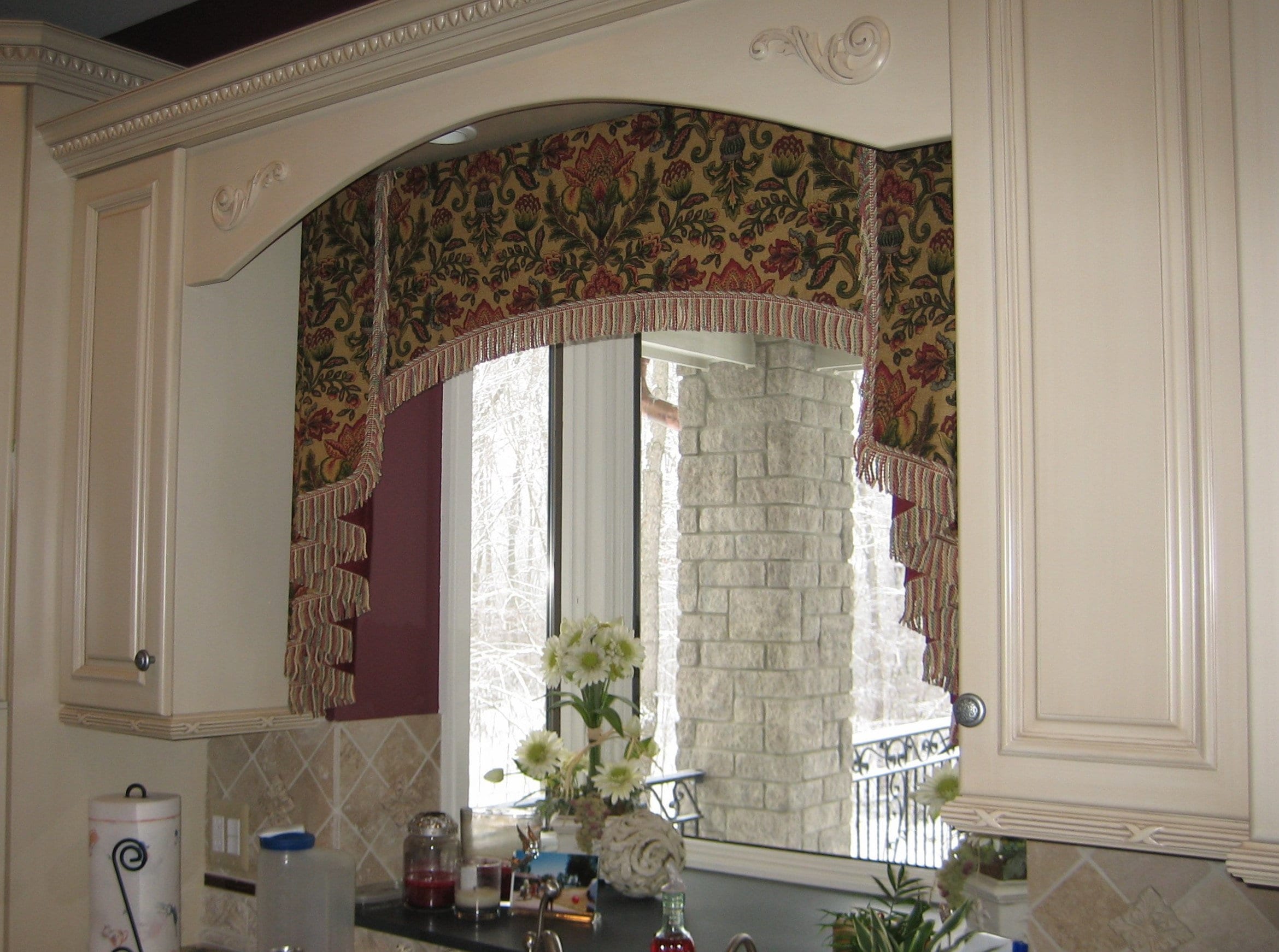 Custom Arched Valance With Tapered Ends (your Fabric, My Lining) - Etsy