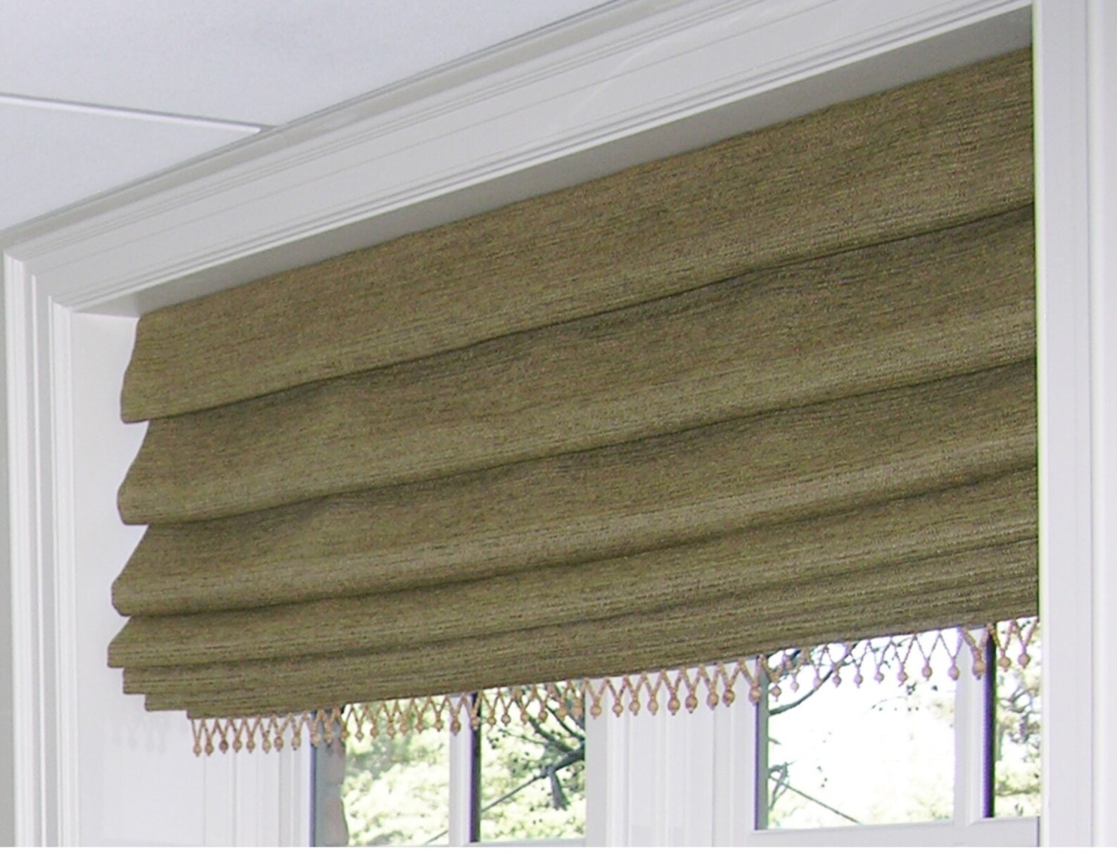 Custom SOFT FOLDED Roman Shade - Etsy