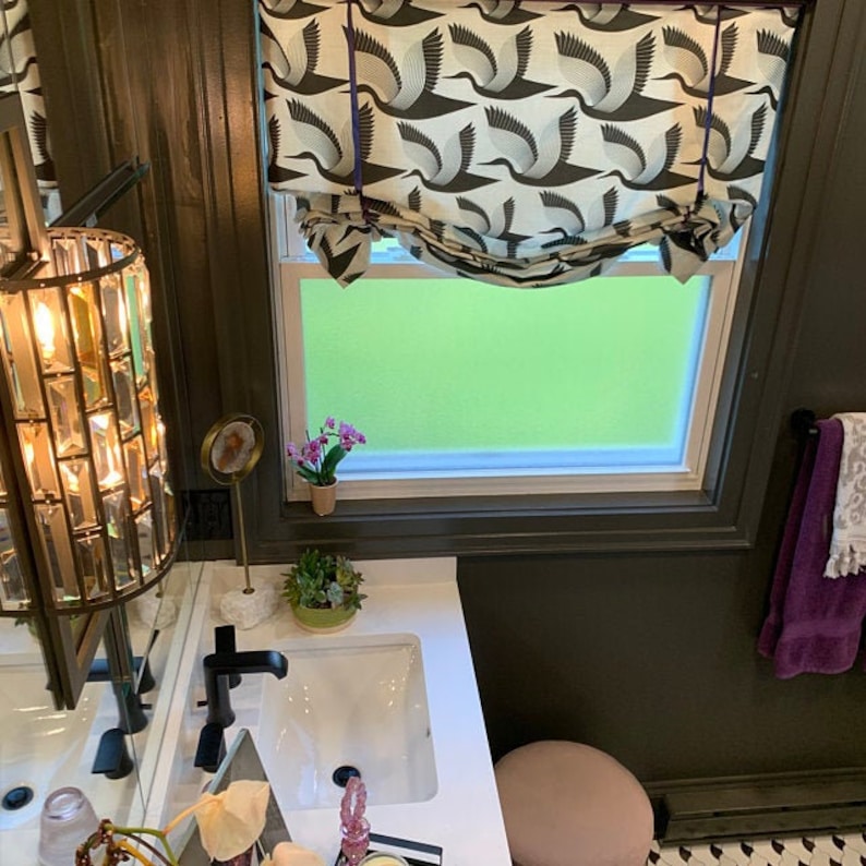 London Valance CUSTOM WINDOW TREATMENT your Fabricmy Lining - Etsy