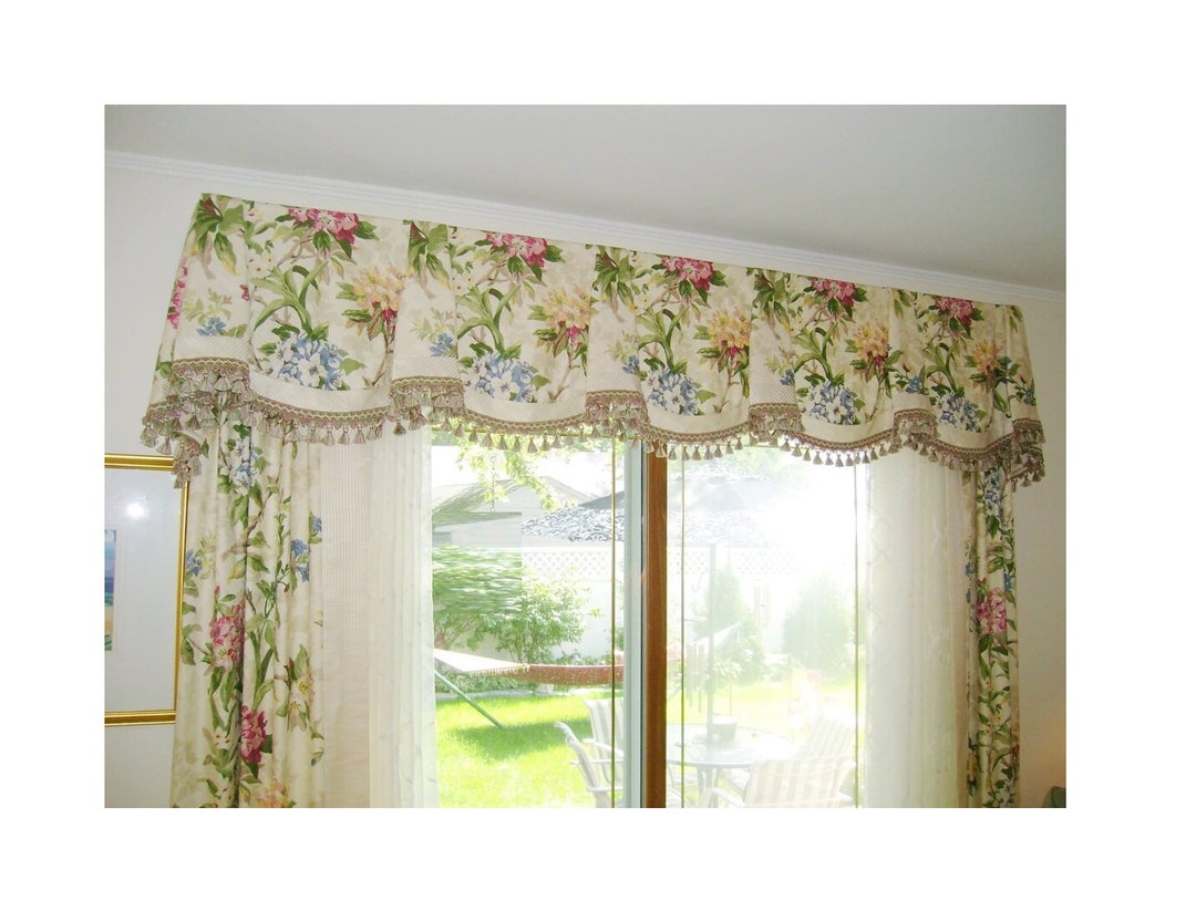 Regal Valance Made to Order (your Fabric,my Lining) - Etsy