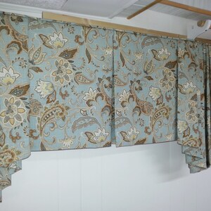 Box Pleat Valance-made to Order (your Fabric,my Lining) - Etsy