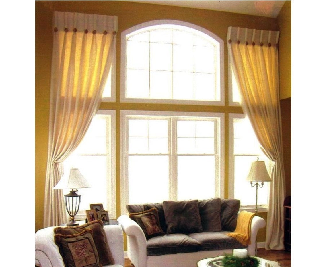 Goblet Pleated Drapery Panel Made to Order fabrics - Etsy