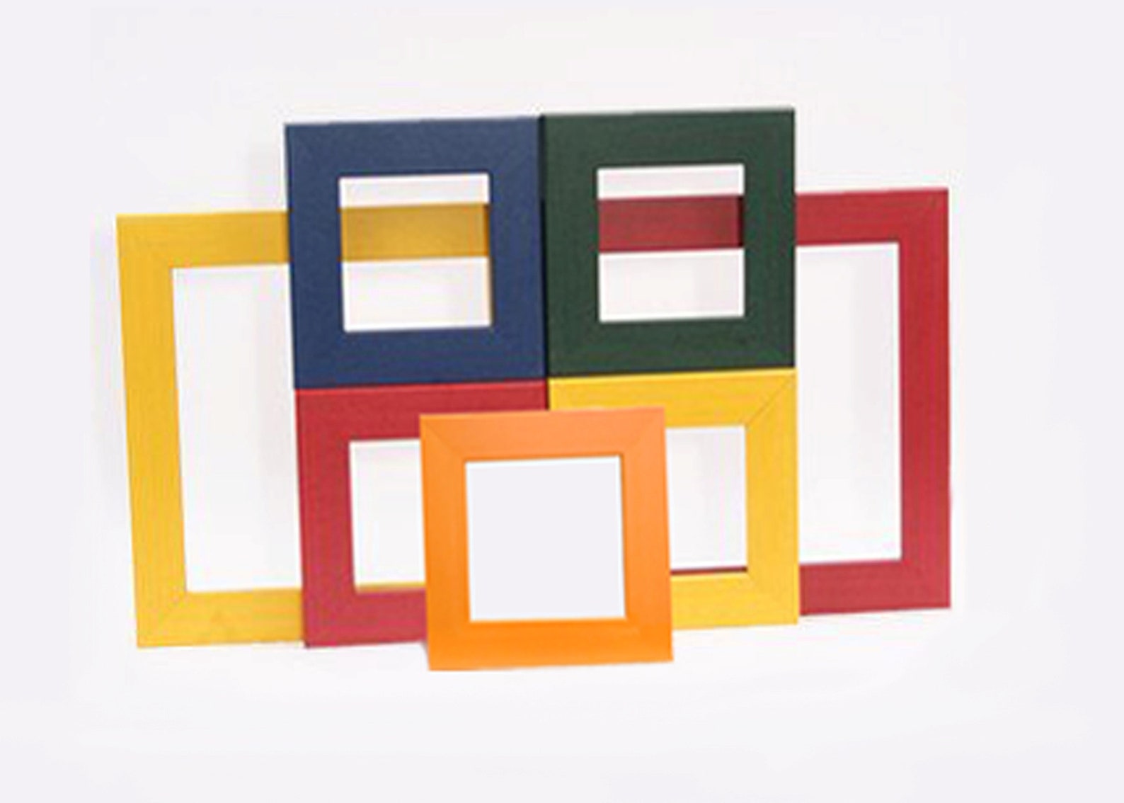 Square Picture Frames-candy Wash Colors 4x4 5x5 6x6 7x7 8x8 up - Etsy