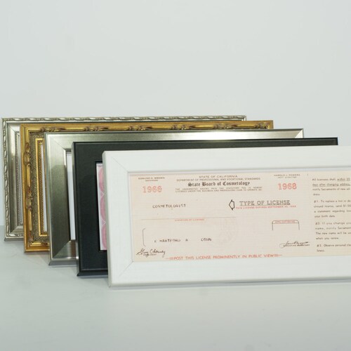 Gift Certificate Display Supported Picture Frames With | Etsy