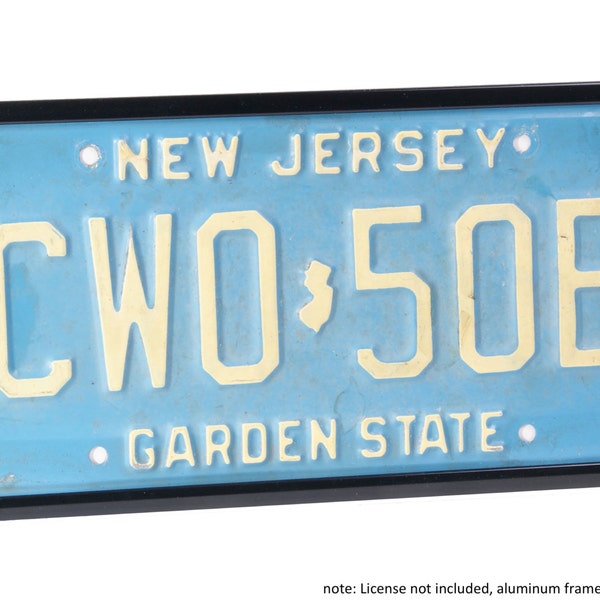 Frame Display License Plate - Etsy