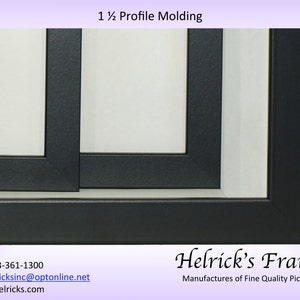 Square Black Picture Frames From 4x4" to 24x24" for Home, Office ...