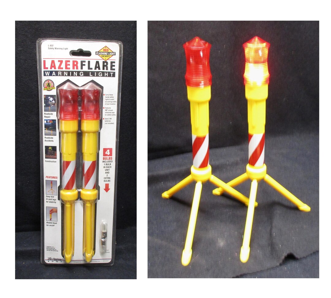 No.3873) 20+ Year Old Lazer Flare Warning Light, Not Real Lasers. Very ...