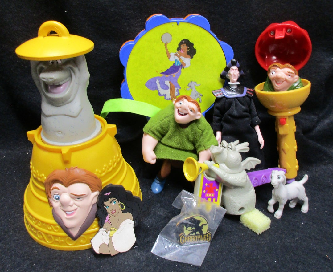 No.3768) Set of 9 Disney’s Hunchback of Notre Dame Toys With 13 Pieces ...
