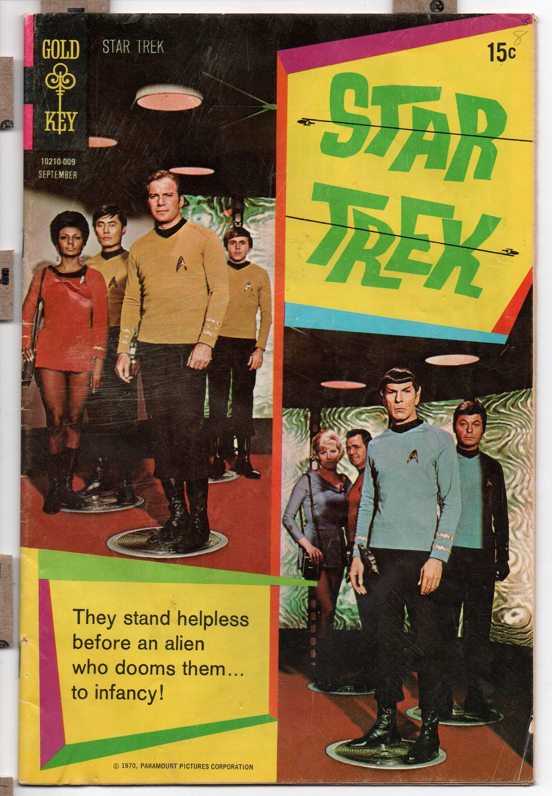 No.2729 . 1970s Star Trek Number 8 Gold Key Publishing - Etsy