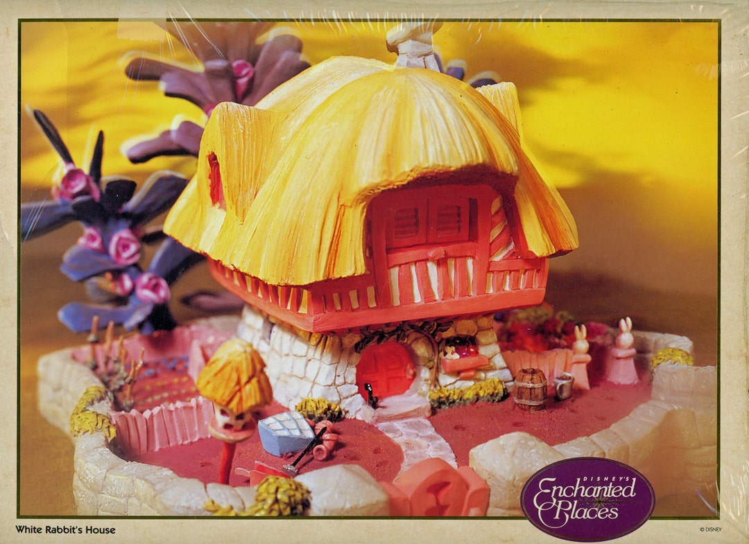 No.103a WDCC, Disney Collectable 8X10 Inch Picture of the White Rabbits ...