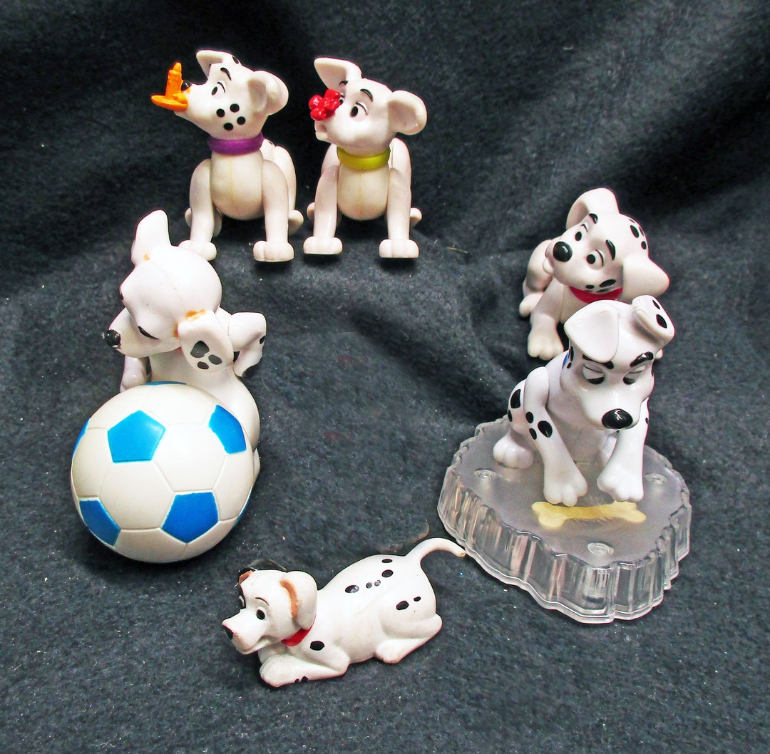 No.2944a Set of 6 Pieces Disney 101 Dalmatians Toys Very - Etsy
