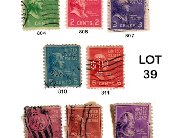 9 Cent Stamps | Etsy