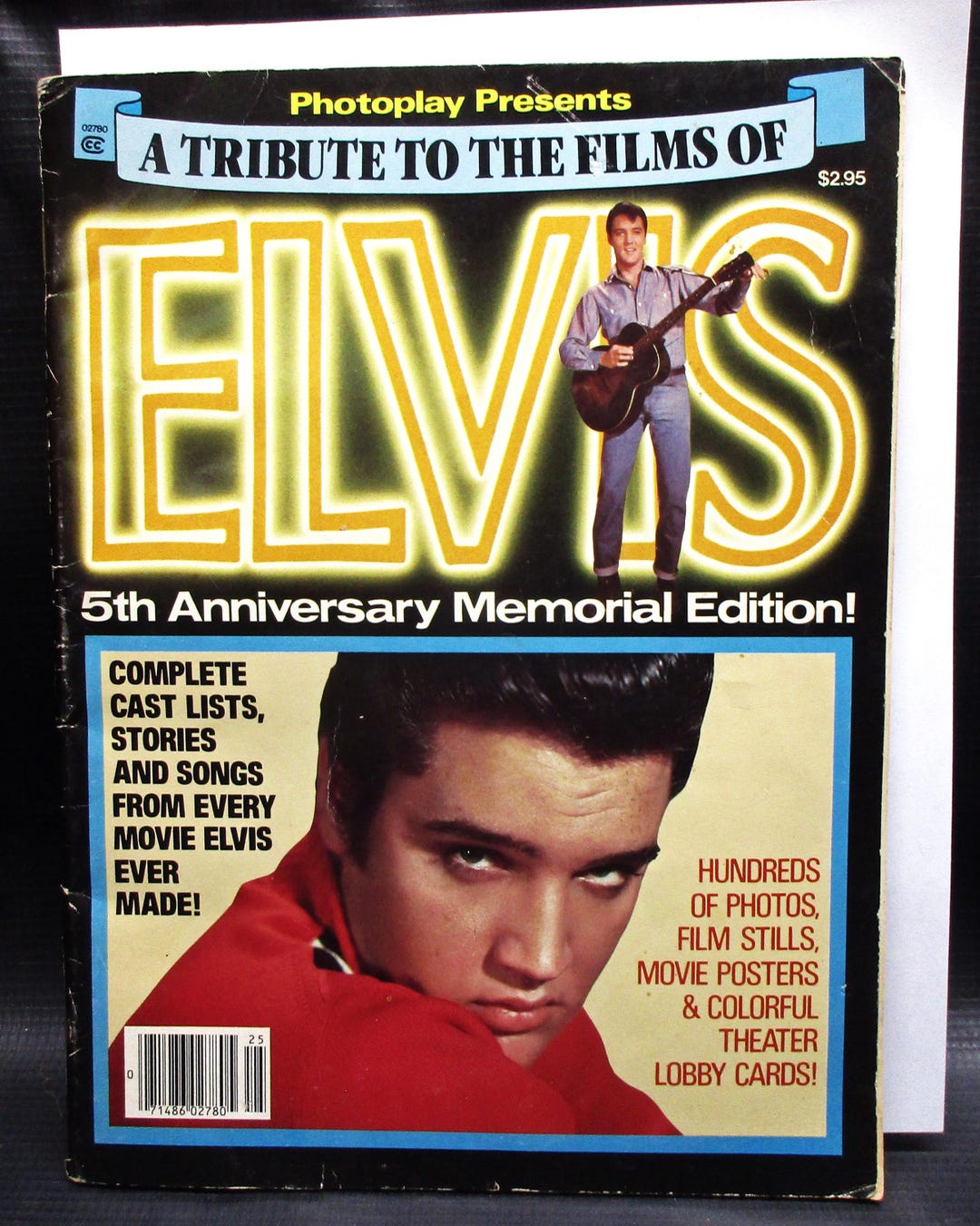 No.4059) Elvis Presley, Tribute Mag. Movies of Elvis. and 6 ORIGINAL ...