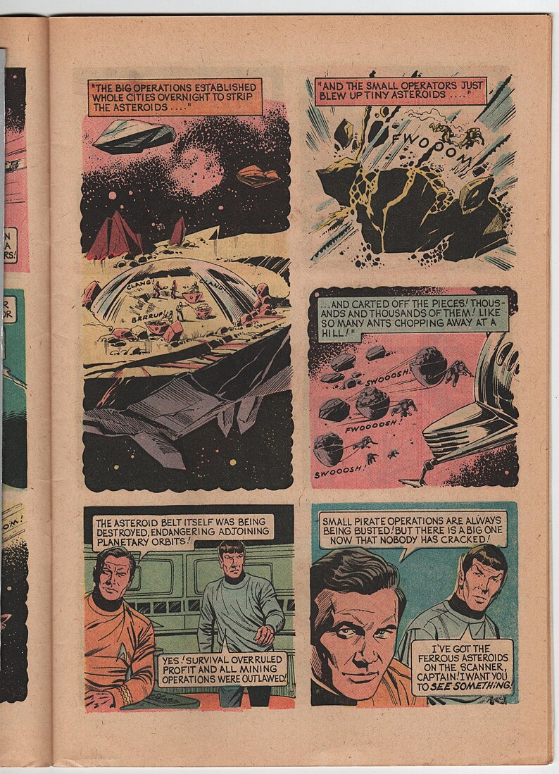 No.2709) . 1970’s, Star Trek, Number 23, 24, 25 Gold Key Publishing ...