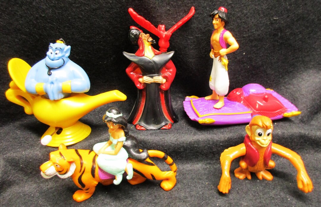No.3030 SET OF 5 Pieces, Disney. Aladdin Characters, Full Set of 5 ...